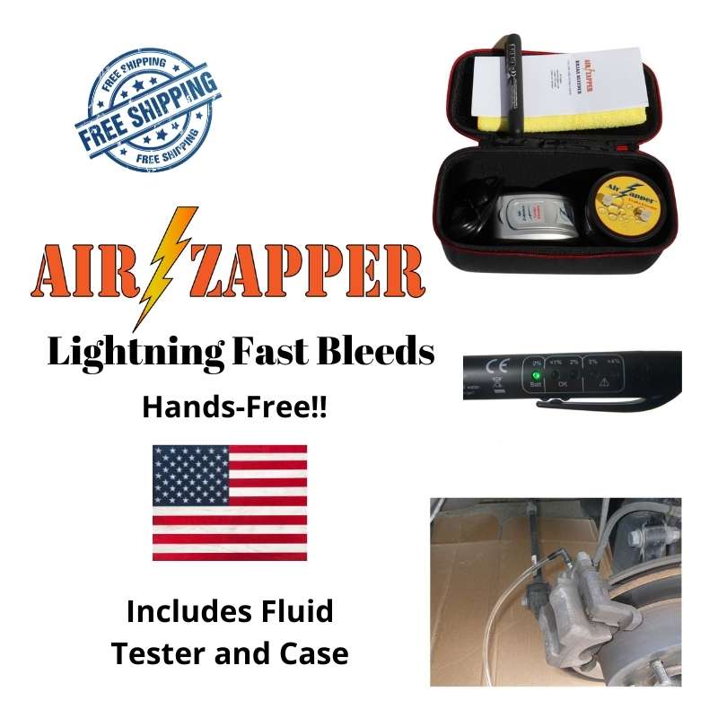 Deluxe Vacuum Brake Bleeder Kit | Pro-Grade & Easy Use | Air Zapper