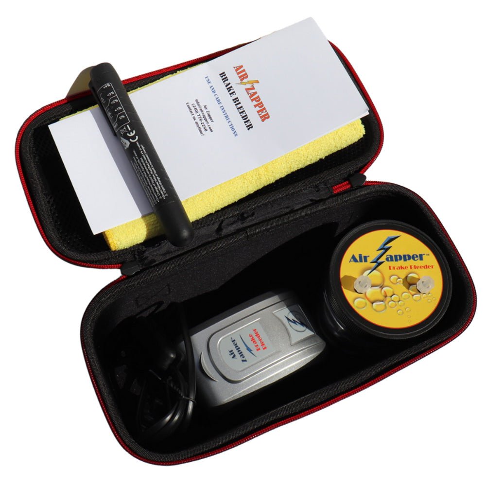 Deluxe Vacuum Brake Bleeder Kit | Pro-Grade & Easy Use | Air Zapper